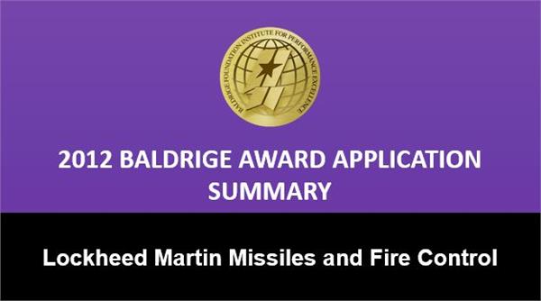 Baldrige Resource Center Institute For Performance Excellence